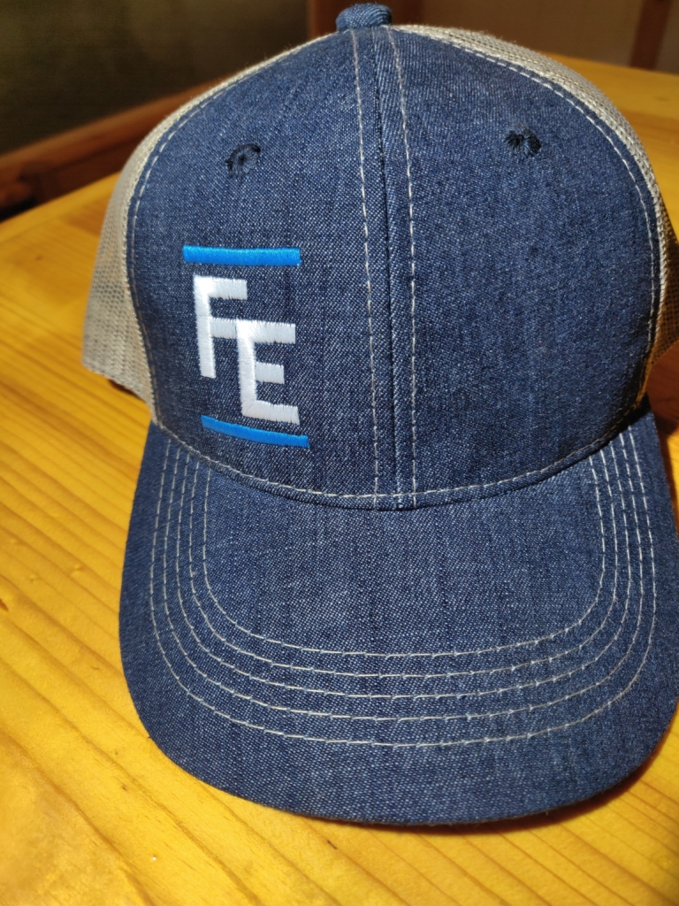 FE Blue Denim Jean Mesh Hat – Freshour Equine